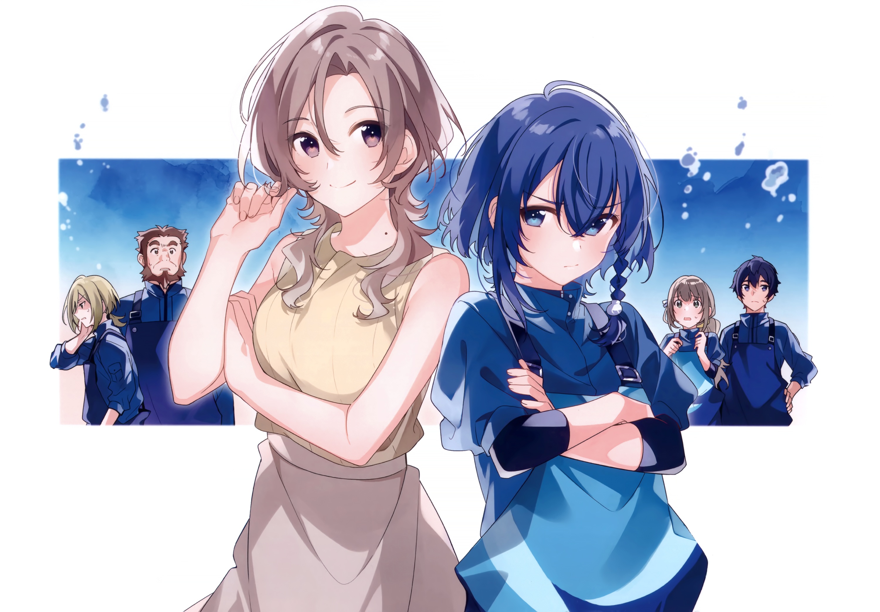 u35 shiroi suna no aquatope misakino kukuru miyazawa fuuka | #1041843 | yande.re